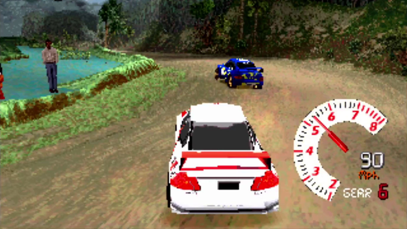 V rally ps1 online