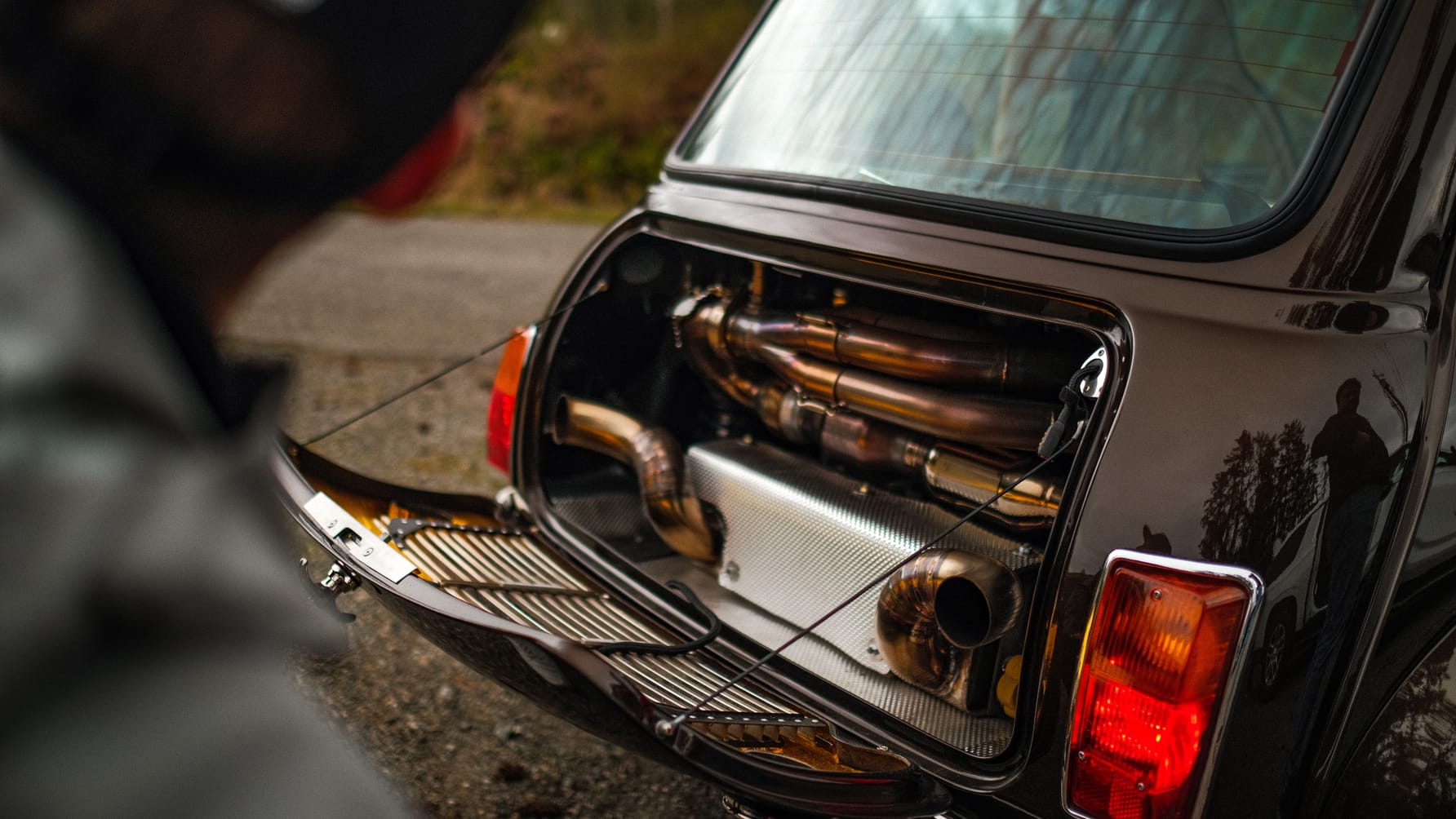 Meet the lightweight classic Mini with a 230bhp Honda VTEC heart | Top Gear