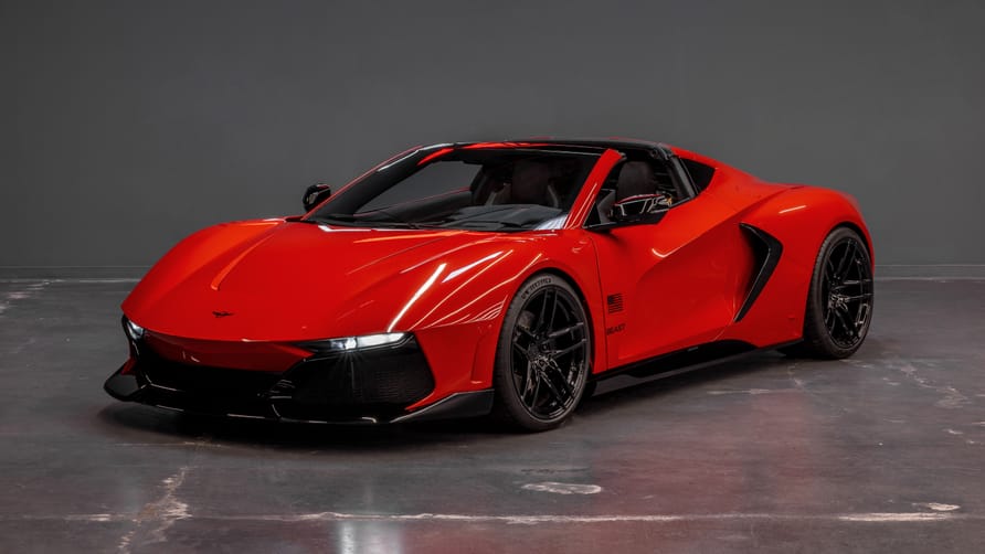 The Rezvani Beast is a rebodied, armoured Corvette with 1,000bhp | Top Gear