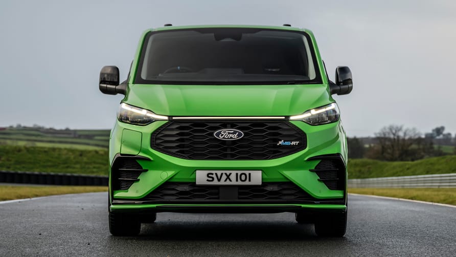 There’s a new bodykitted Ford Transit Custom MS-RT, and it’s green in ...