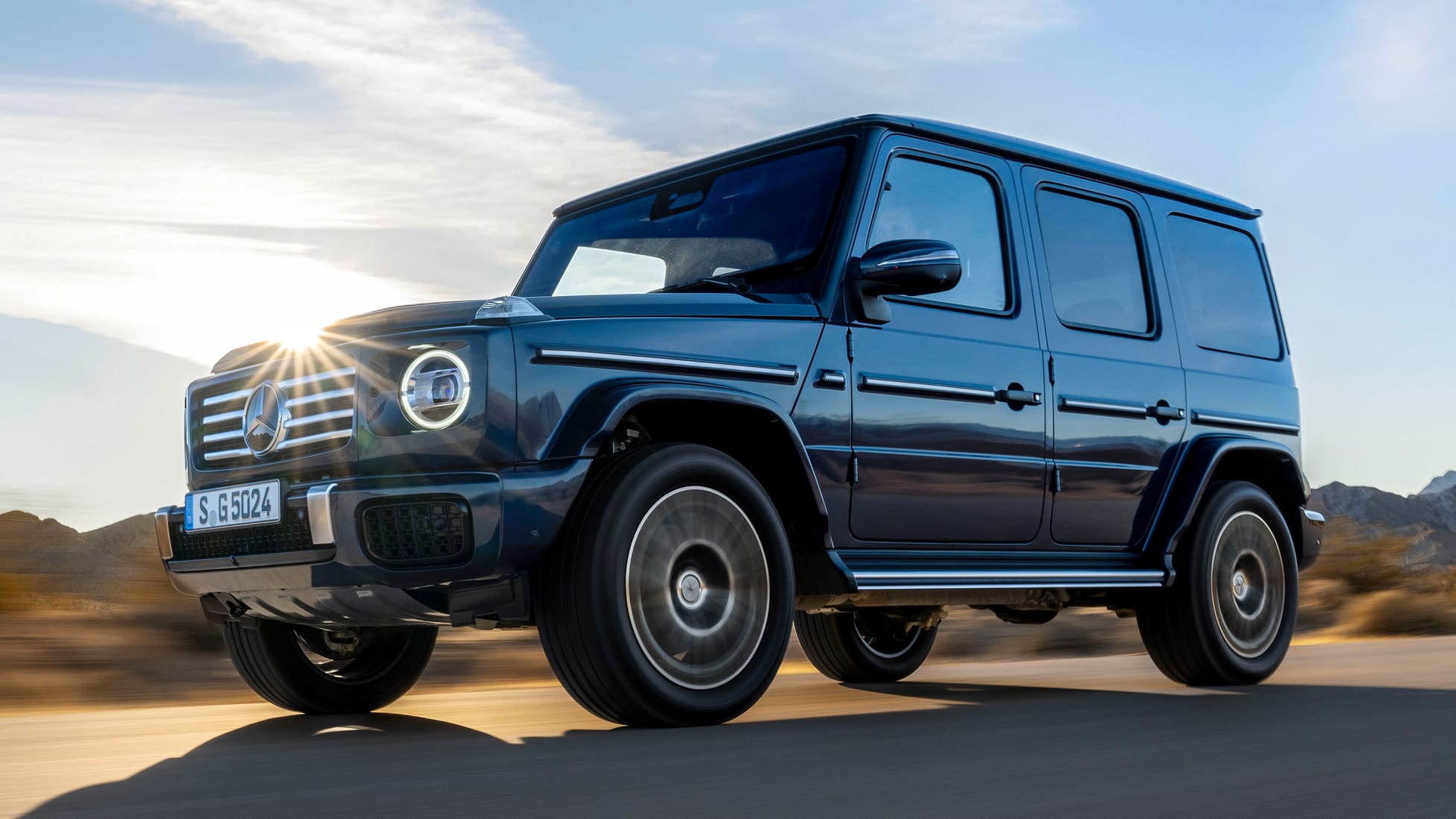 The facelifted Mercedes G-Wagen has made an adorable effort to be ...