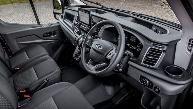 Ford Transit Interior Layout & Technology | Top Gear