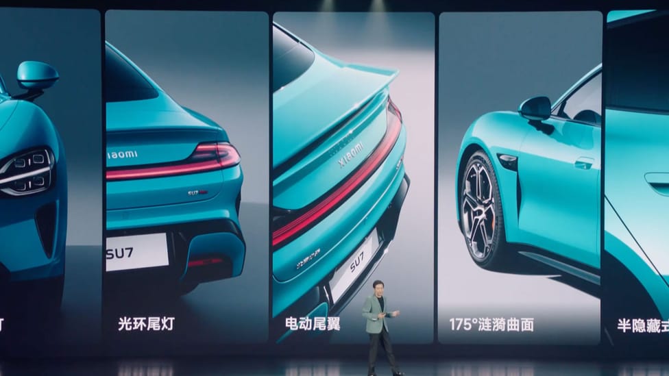 Xiaomi has unveiled its Tesla-rivalling SU7 saloon | Top Gear