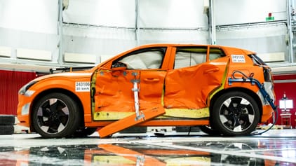 Here’s what happened when Volvo crashed an EX90 into an EX30 | Top Gear