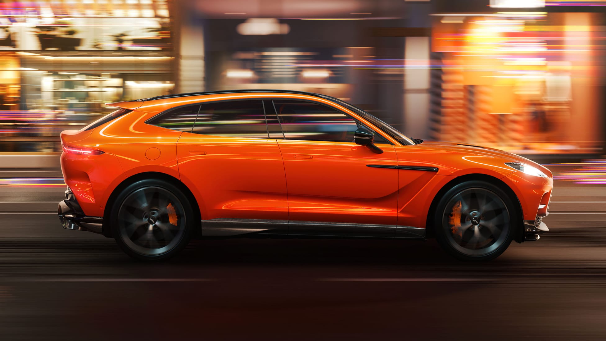The very orange and very fast new Aston DBX707 gets a brand new ...