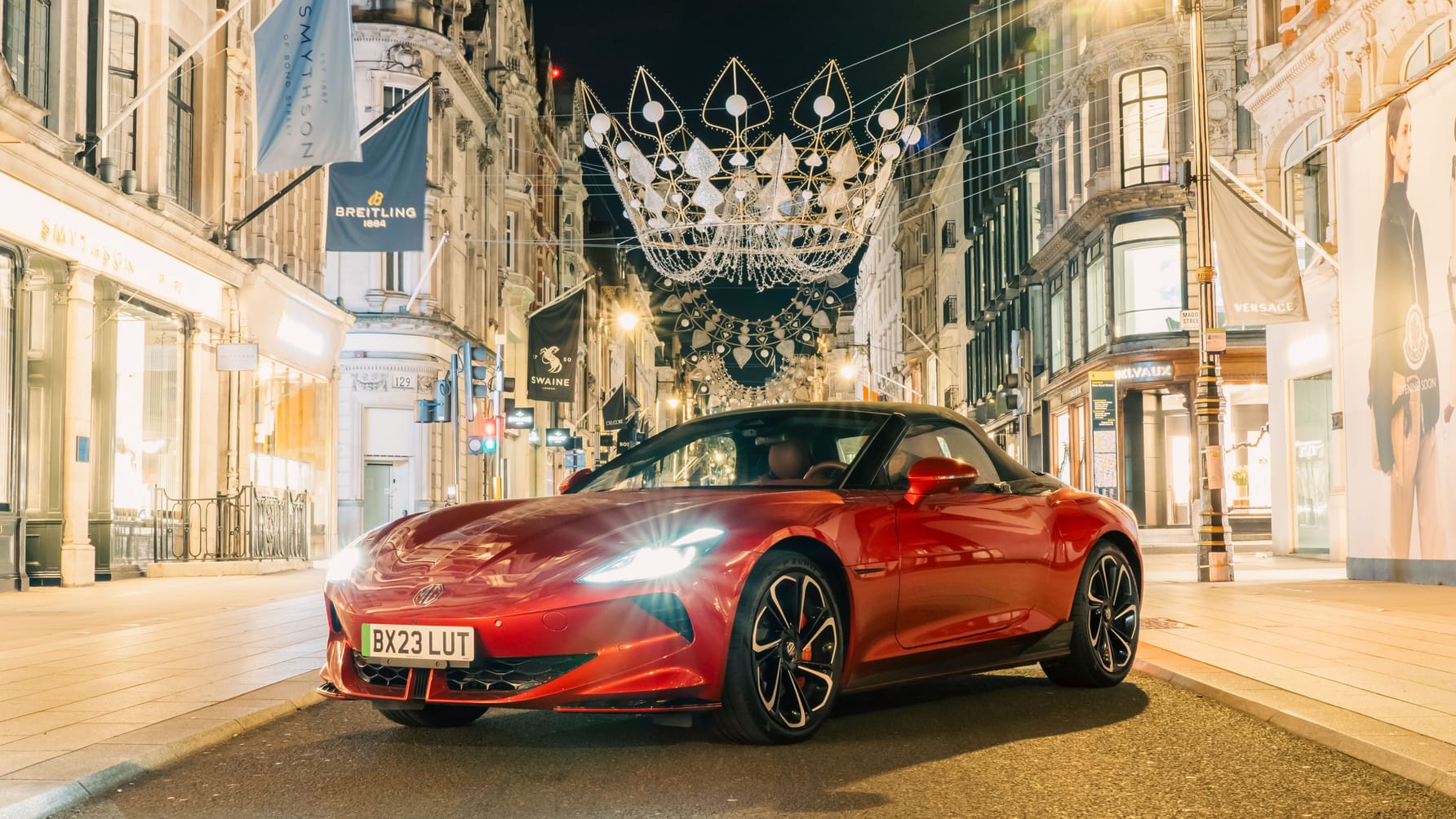 The MG Cyberster all-electric sports car will start at £54,995 | Top Gear