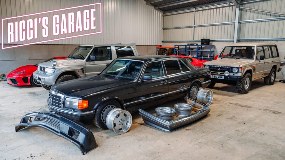 Ricci's Garage: the 560 SEL is nearly ready - now to fit the classic ...