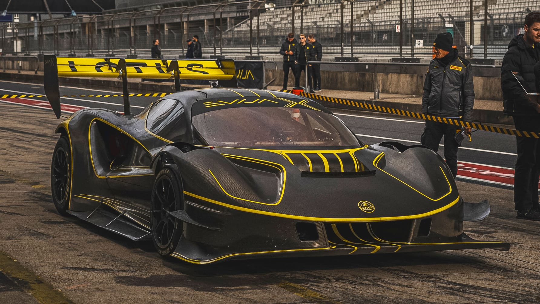 Lotus’ brutal Evija X has just set the third fastest-ever Nürburgring ...