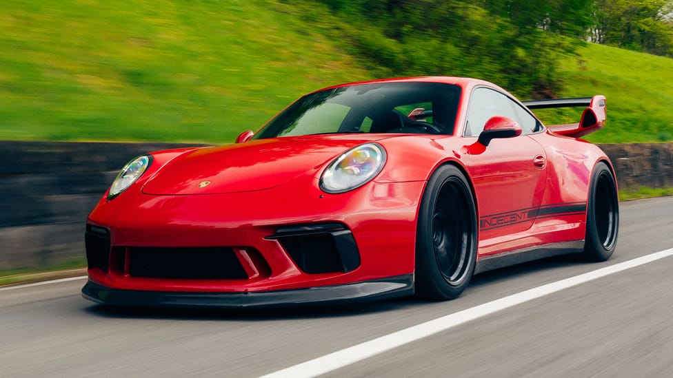 This modified Porsche 911 looks like it belongs on a Nimitz-class ...