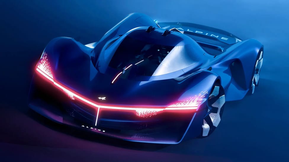 Alpine’s hydrogen-powered Alpenglow hypercar will race next month | Top ...