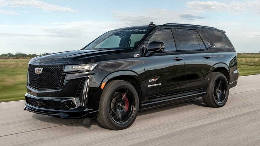 Look out: Hennessey’s done an 850bhp Cadillac Escalade | Top Gear