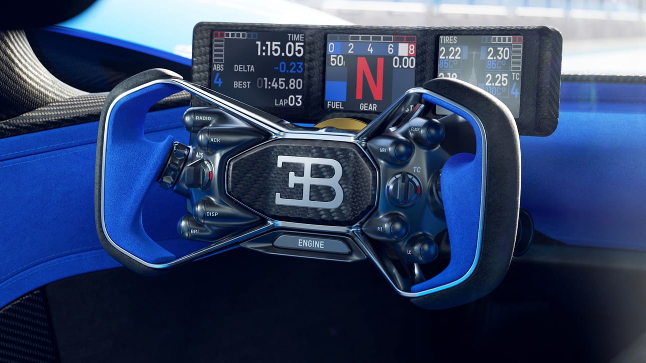 Here's what's under the skin of the Bugatti Bolide | Top Gear