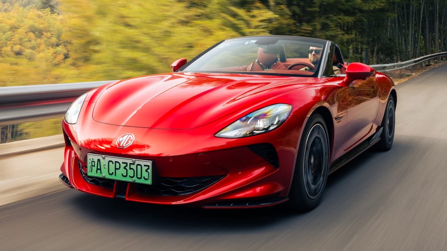 MG Cyberster review: is MG’s electric two-seat sports car any good ...