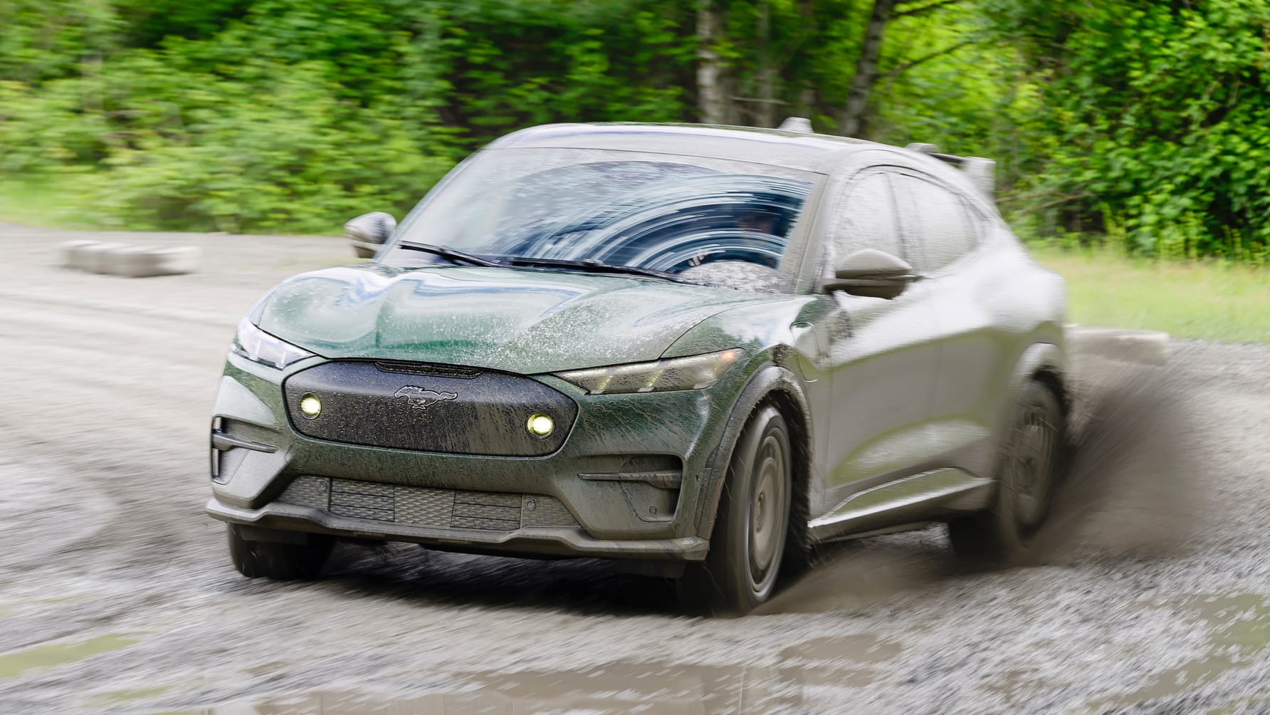Ford Mustang Mach-E Rally (US) review: muddy fun... with limits Reviews ...