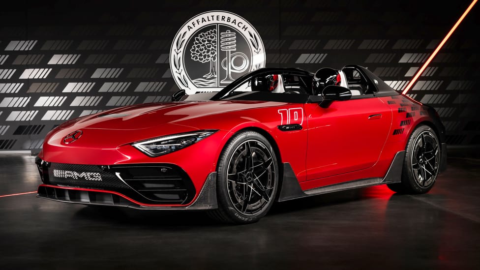 What the-? Mercedes-AMG reveals roofless, V8 ‘PureSpeed’ concept with a ...