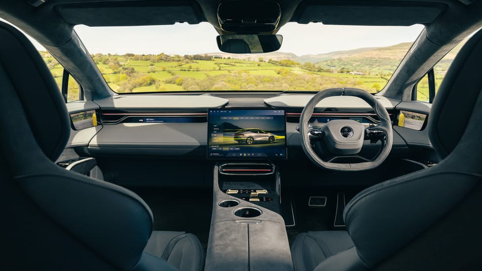Lotus Eletre Interior Layout & Technology | Top Gear