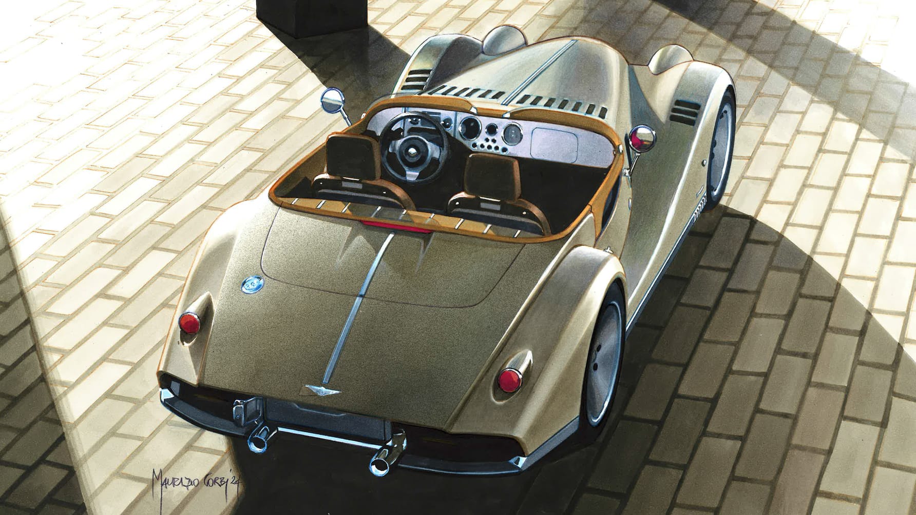 The Morgan Midsummer is a stunning, Pininfarina-designed barchetta ...