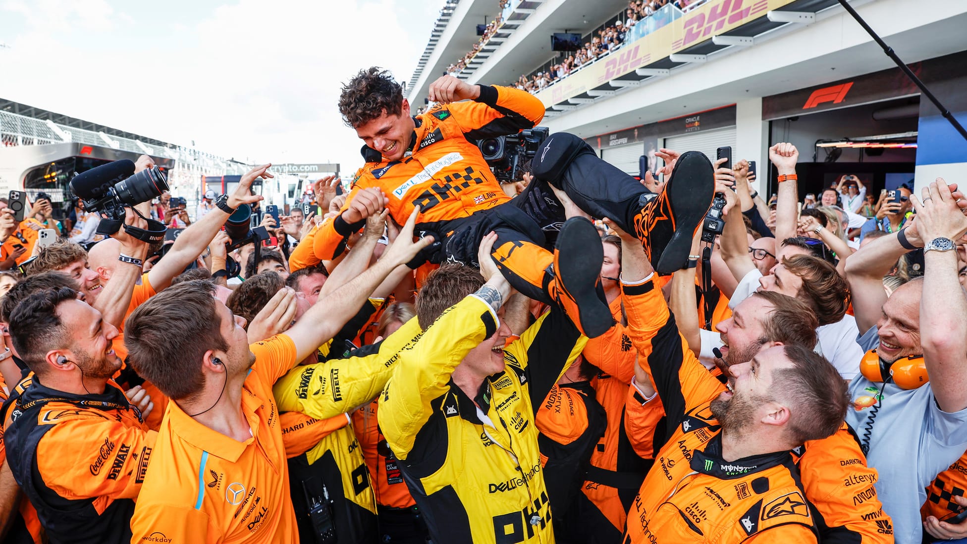 Lando Norris storms to Miami Grand Prix win | Top Gear