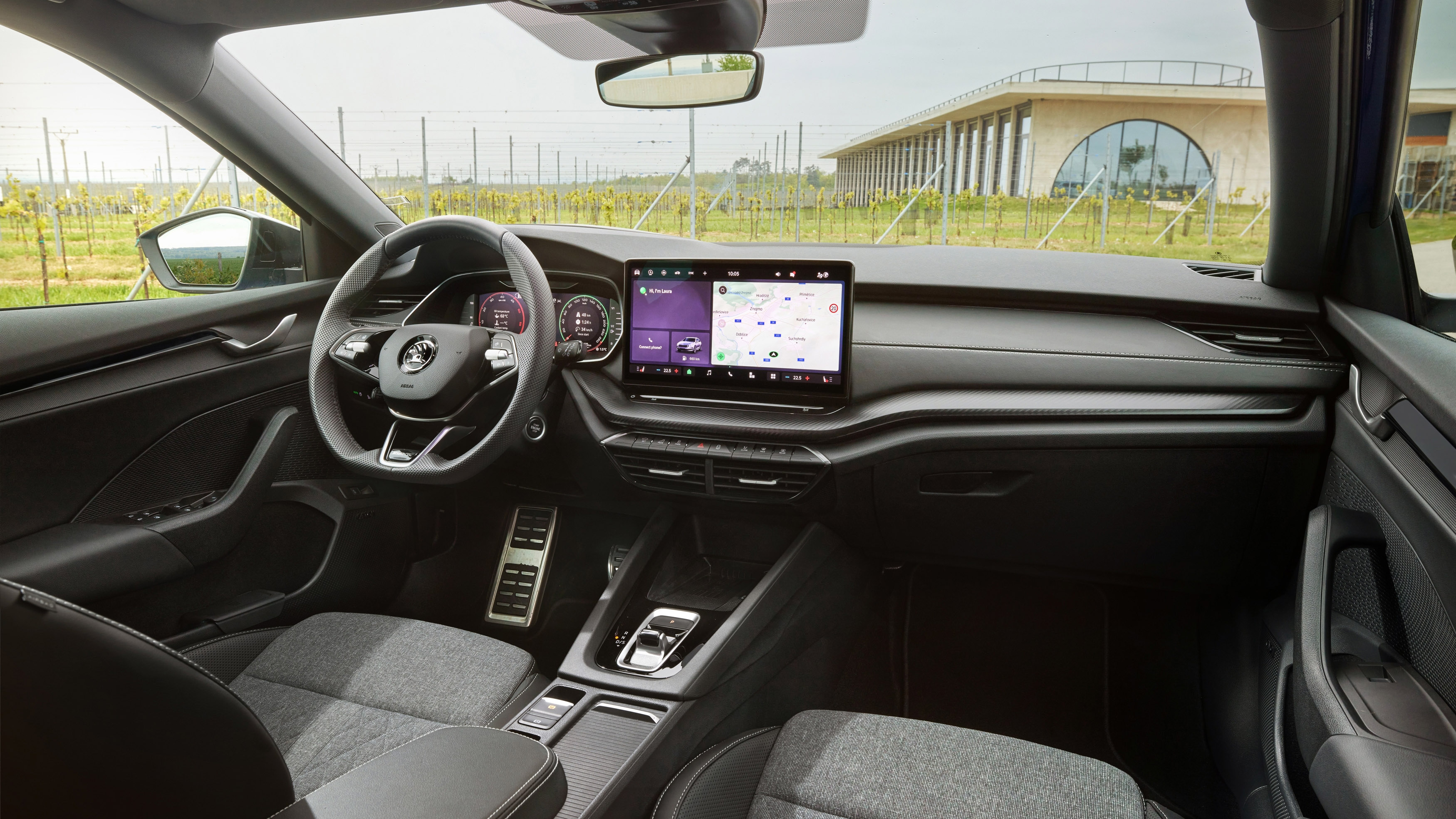 Skoda Octavia Estate Interior Layout & Technology | Top Gear