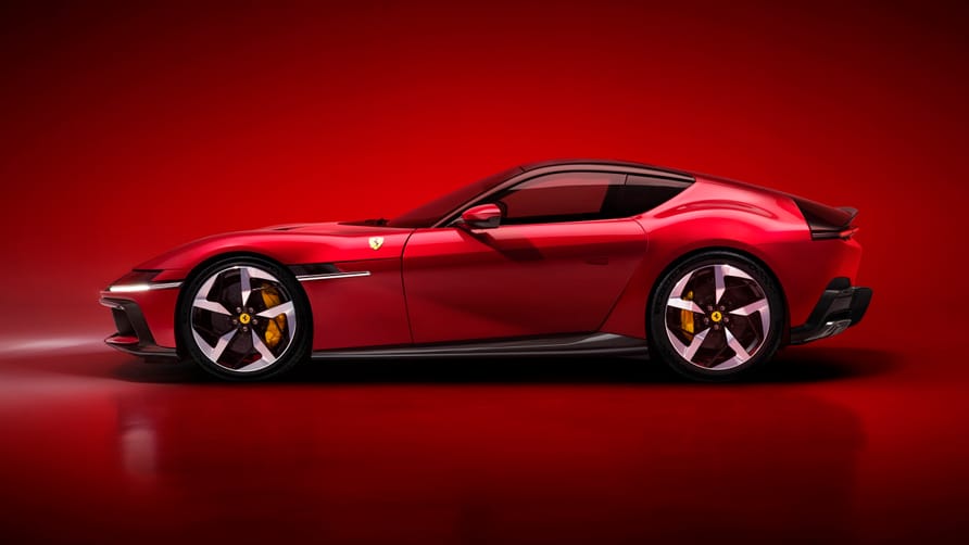 The 820bhp Ferrari 12 Cilindri is named after its mighty 9,500rpm V12 ...
