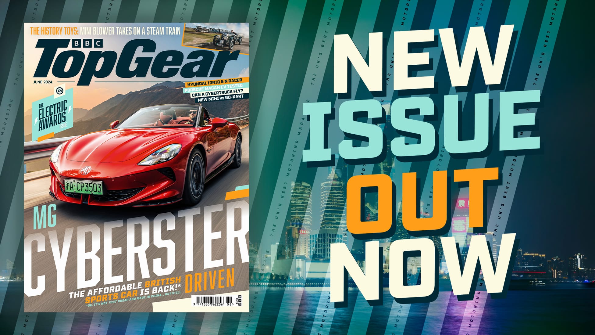 New Top Gear magazine on sale now: it’s the Electric Awards! | Top Gear