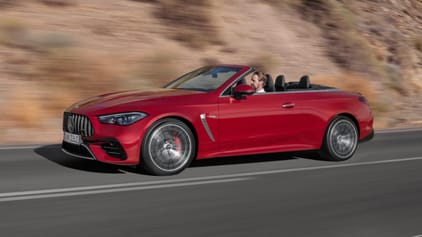 This is the new Mercedes-AMG CLE 53 Cabriolet, a 443bhp performance ...