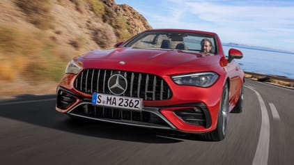 This is the new Mercedes-AMG CLE 53 Cabriolet, a 443bhp performance express | Top Gear
