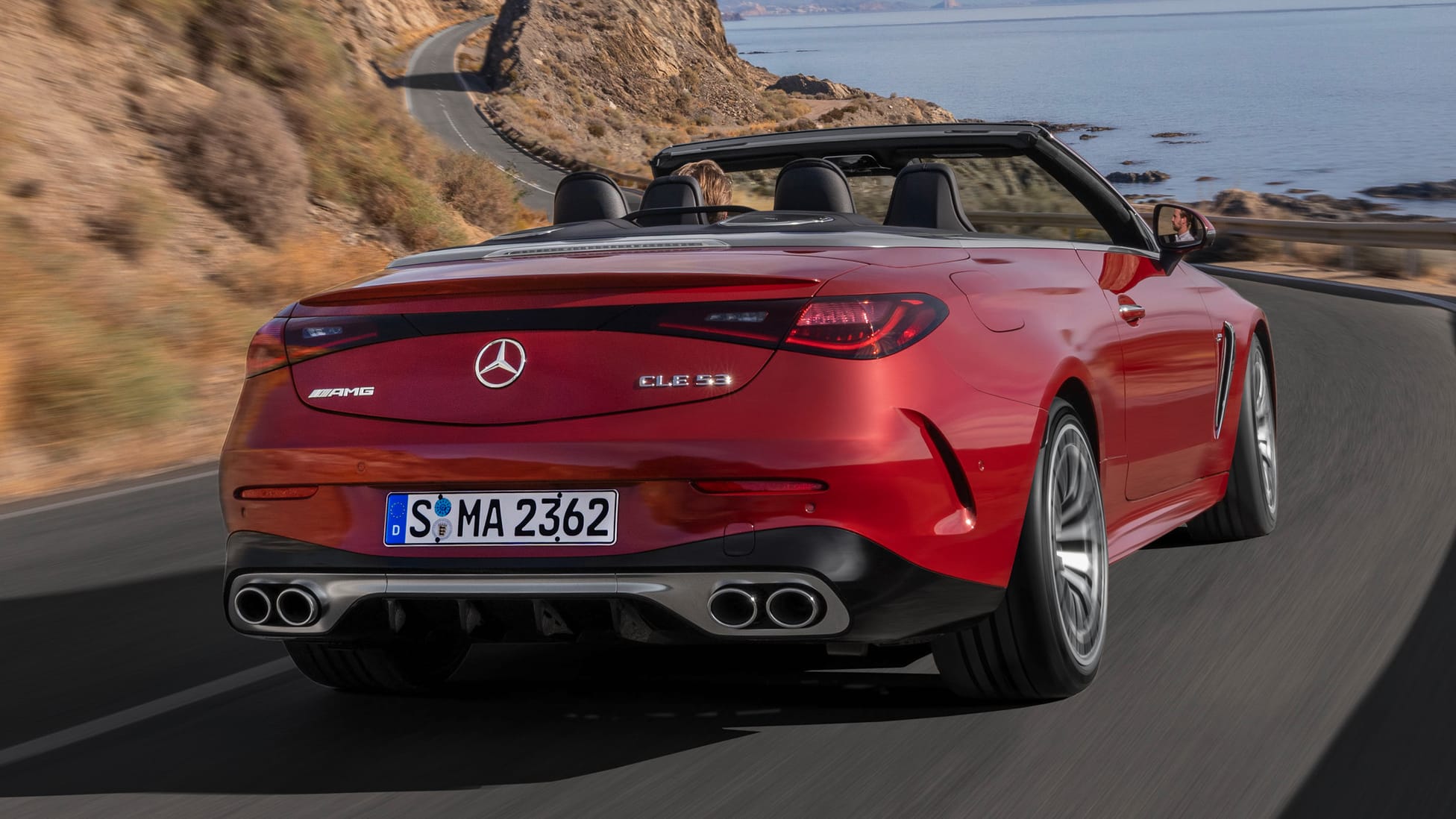 This is the new Mercedes-AMG CLE 53 Cabriolet, a 443bhp performance express | Top Gear