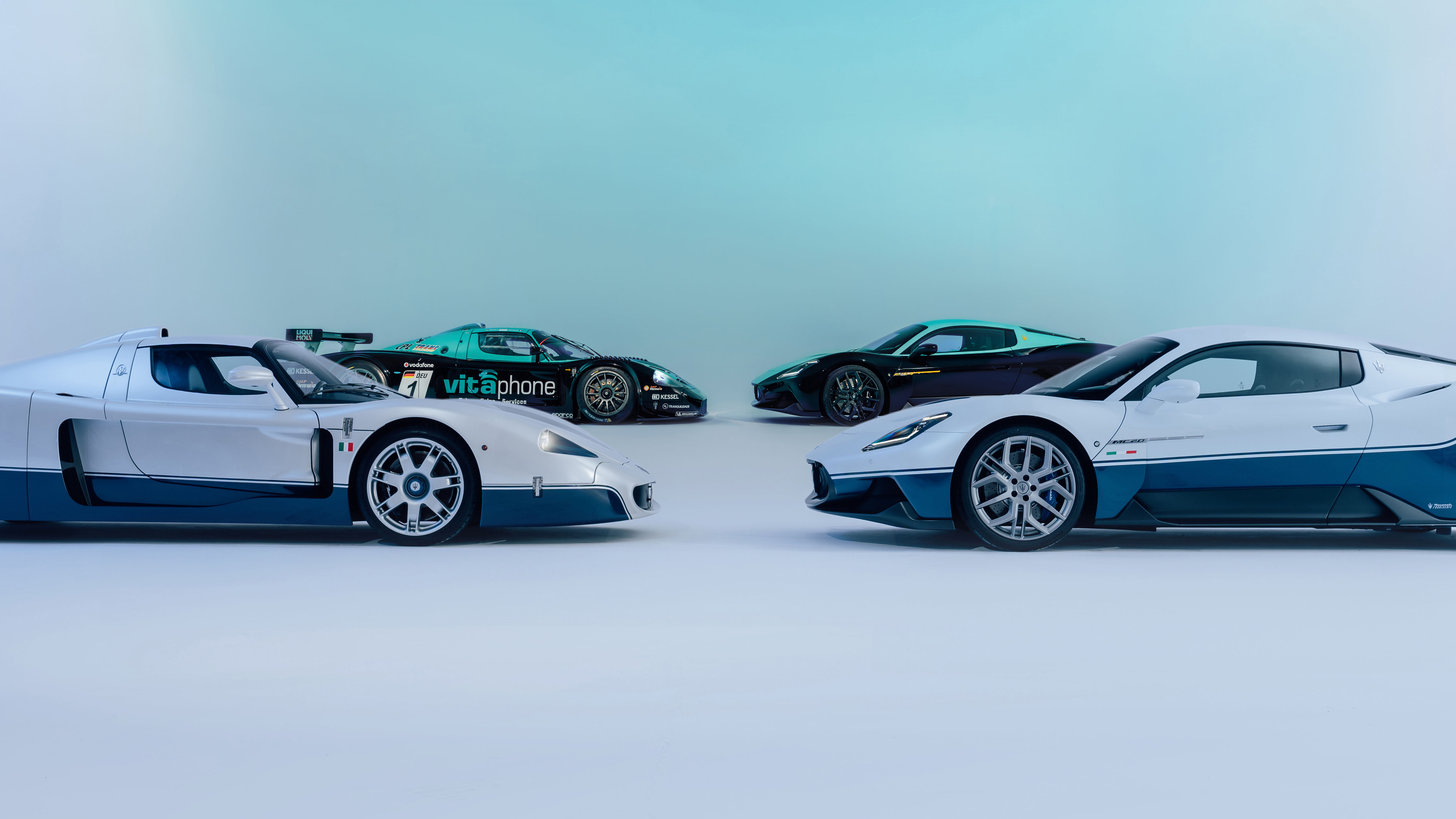 Heck, why not: Maserati uses MC12-inspired liveries on the special ...