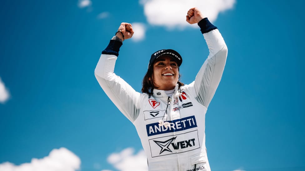 Boom! Jamie Chadwick has won her first Indy NXT race | Top Gear