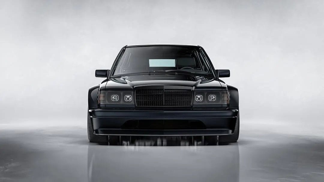 The first-ever HWA AG 190 EVO II restomod is coming up for auction ...