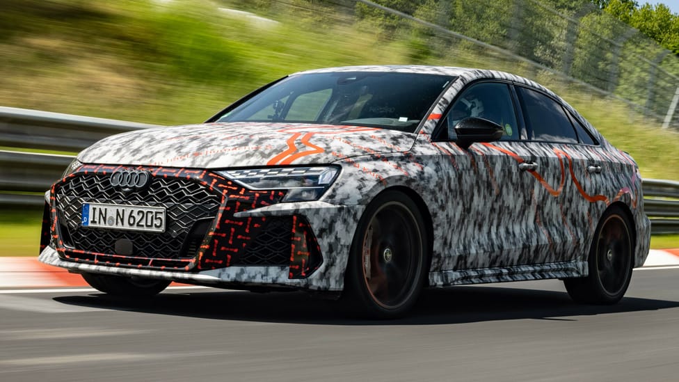 The incoming new Audi RS3 has blitzed the BMW M2's Nürburgring lap time ...