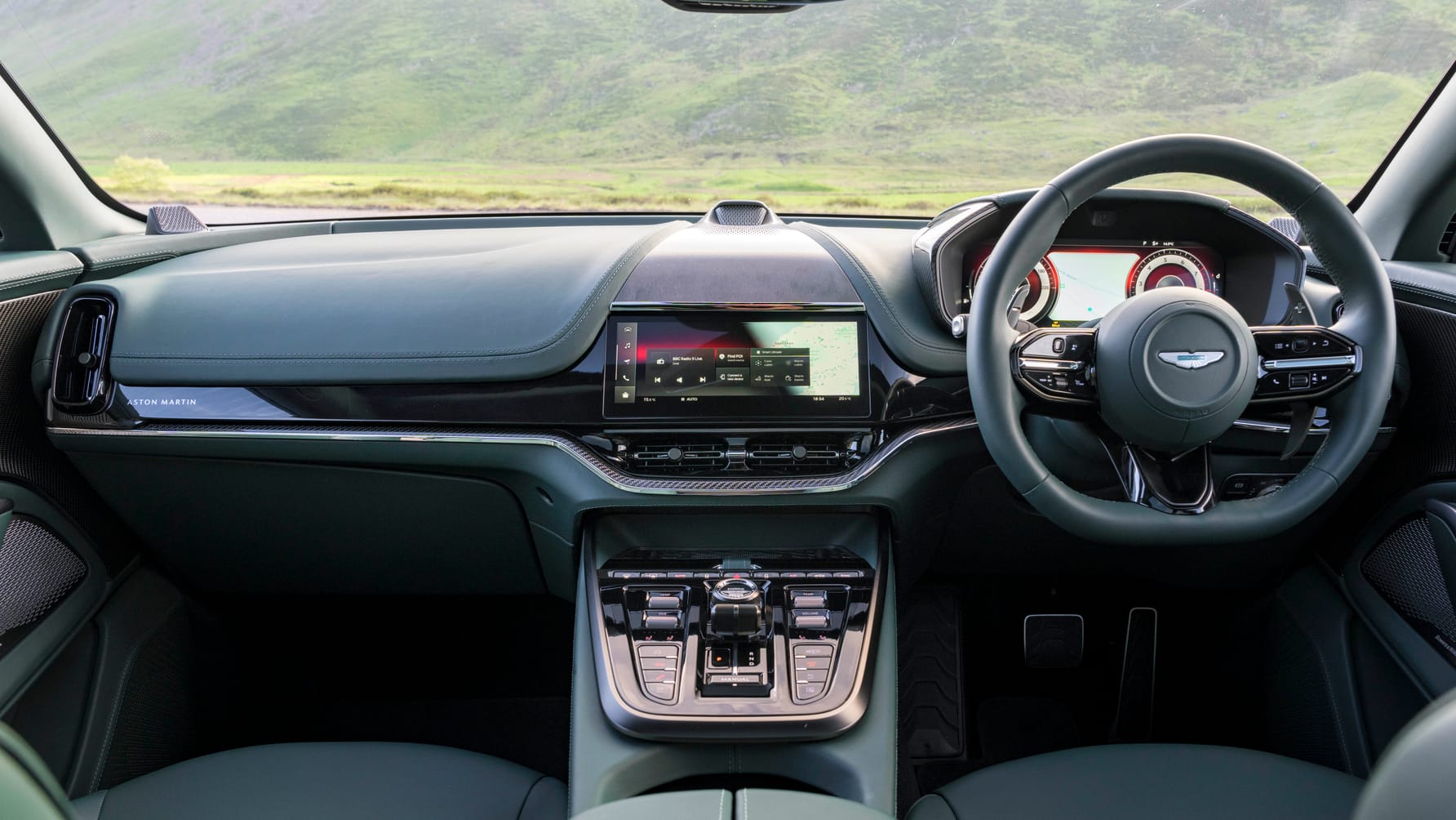 Aston Martin DBX Interior Layout & Technology | Top Gear