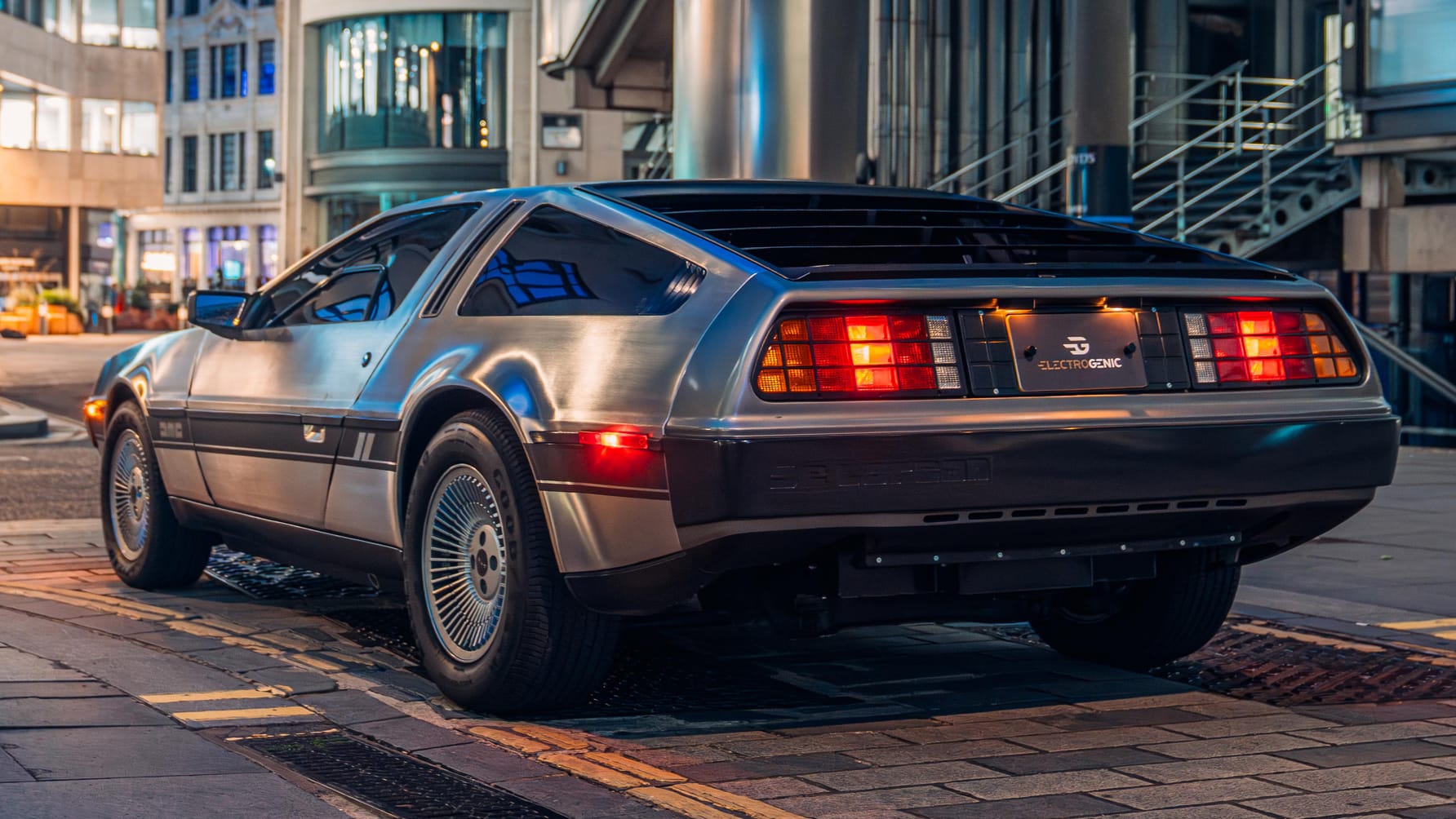 Great Scott: this is an all-electric DeLorean DMC-12, and it actually ...