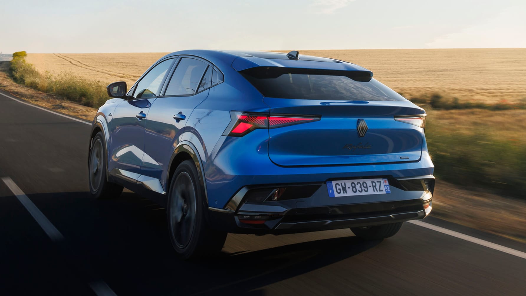 Renault Rafale Interior Layout & Technology | Top Gear