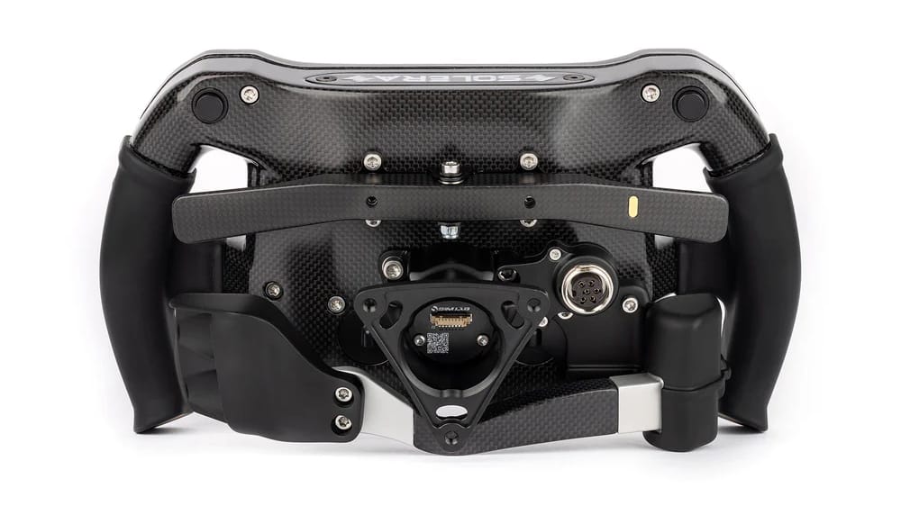 Woah, this £2,294 sim racing wheel is an exact copy of the Mercedes F1 ...