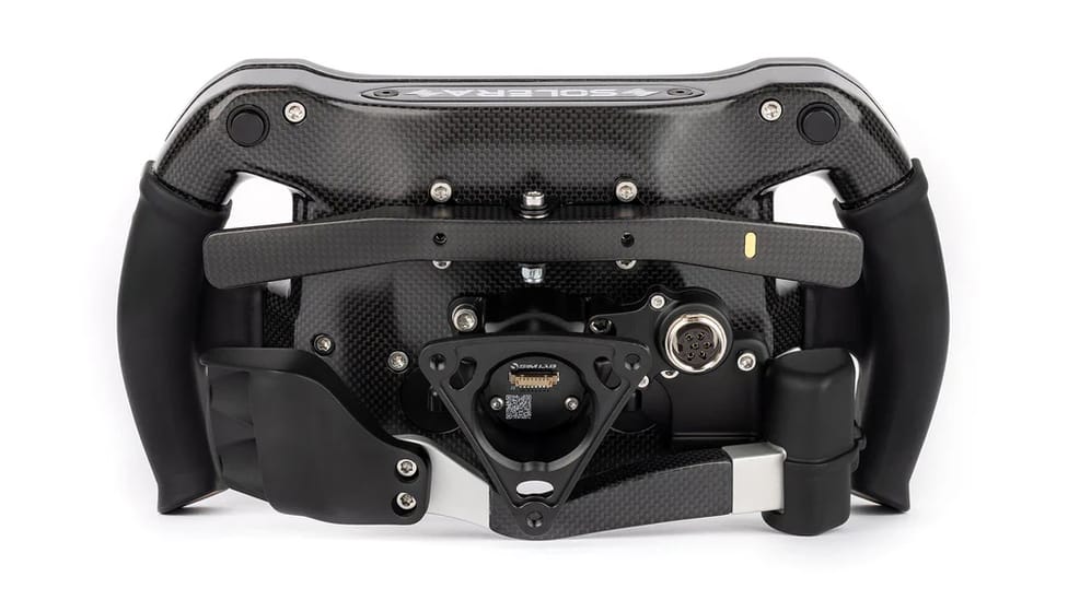 Woah, this £2,294 sim racing wheel is an exact copy of the Mercedes F1 ...