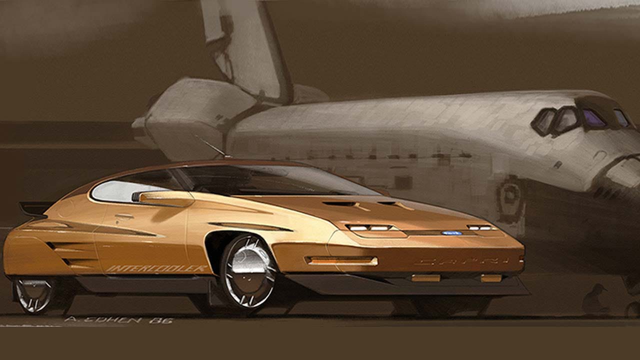 These sketches reveal how Ford imagines the Capri evolved into an SUV ...