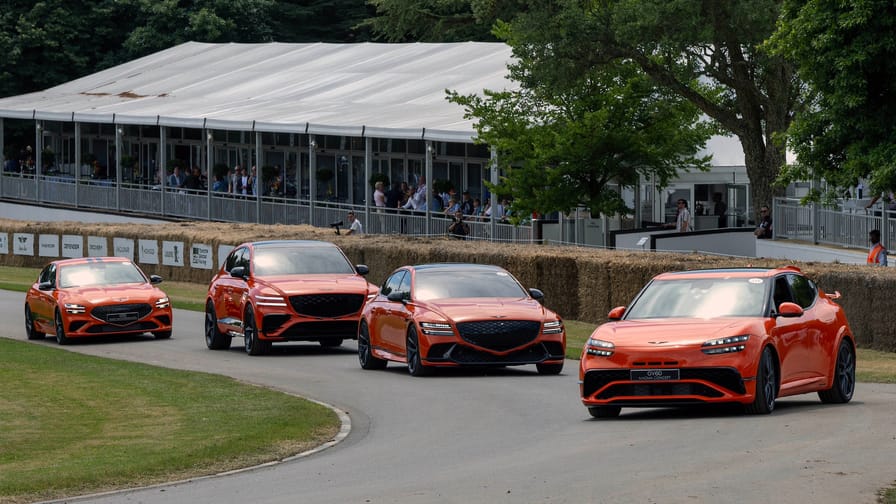 The hot Genesis GV60 Magma will enter production next year | Top Gear