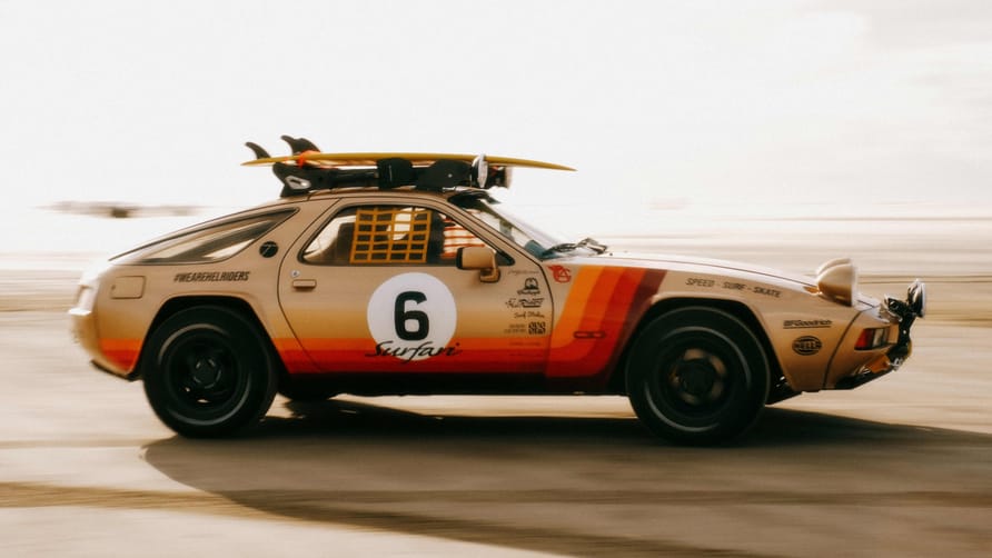 This is the Porsche 928 ‘Surfari’, built to conquer the world’s ...
