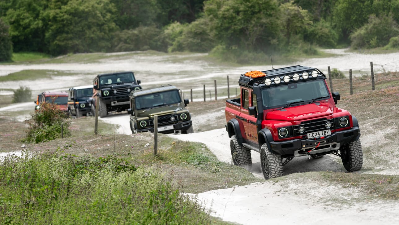 These four Ineos Grenadier prototypes preview potential V8 and rally ...
