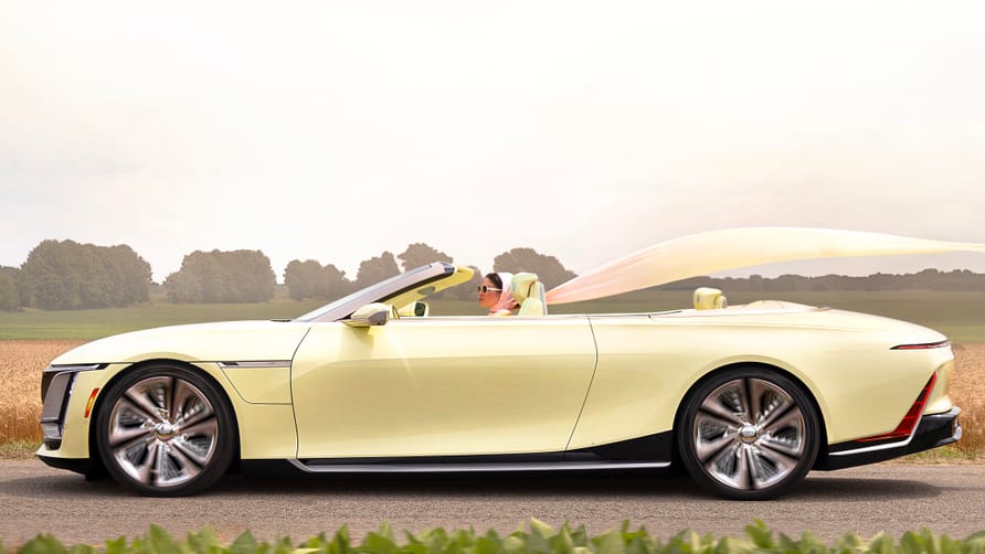 Cadillac Sollei concept: a stunning electric roadster created with ...