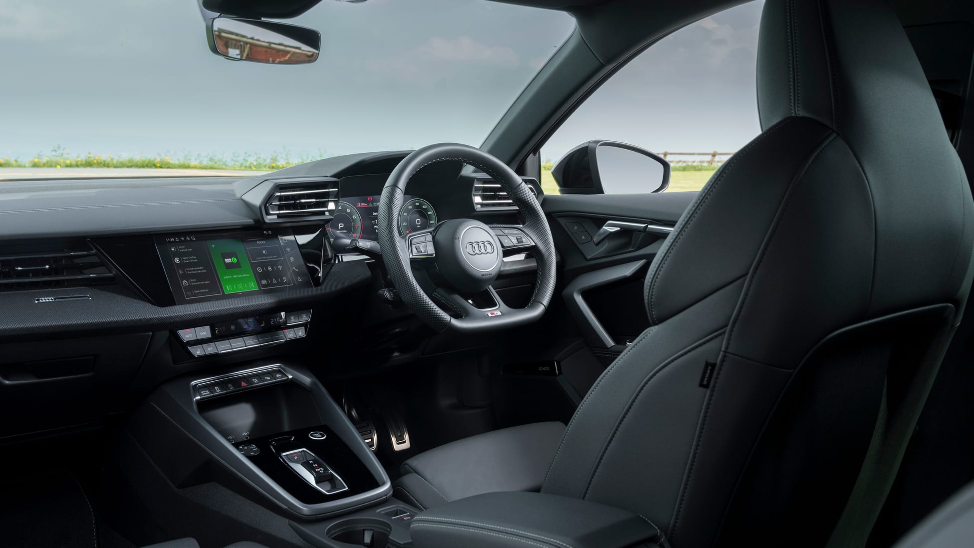 Audi A3 Sportback Interior Layout & Technology | Top Gear
