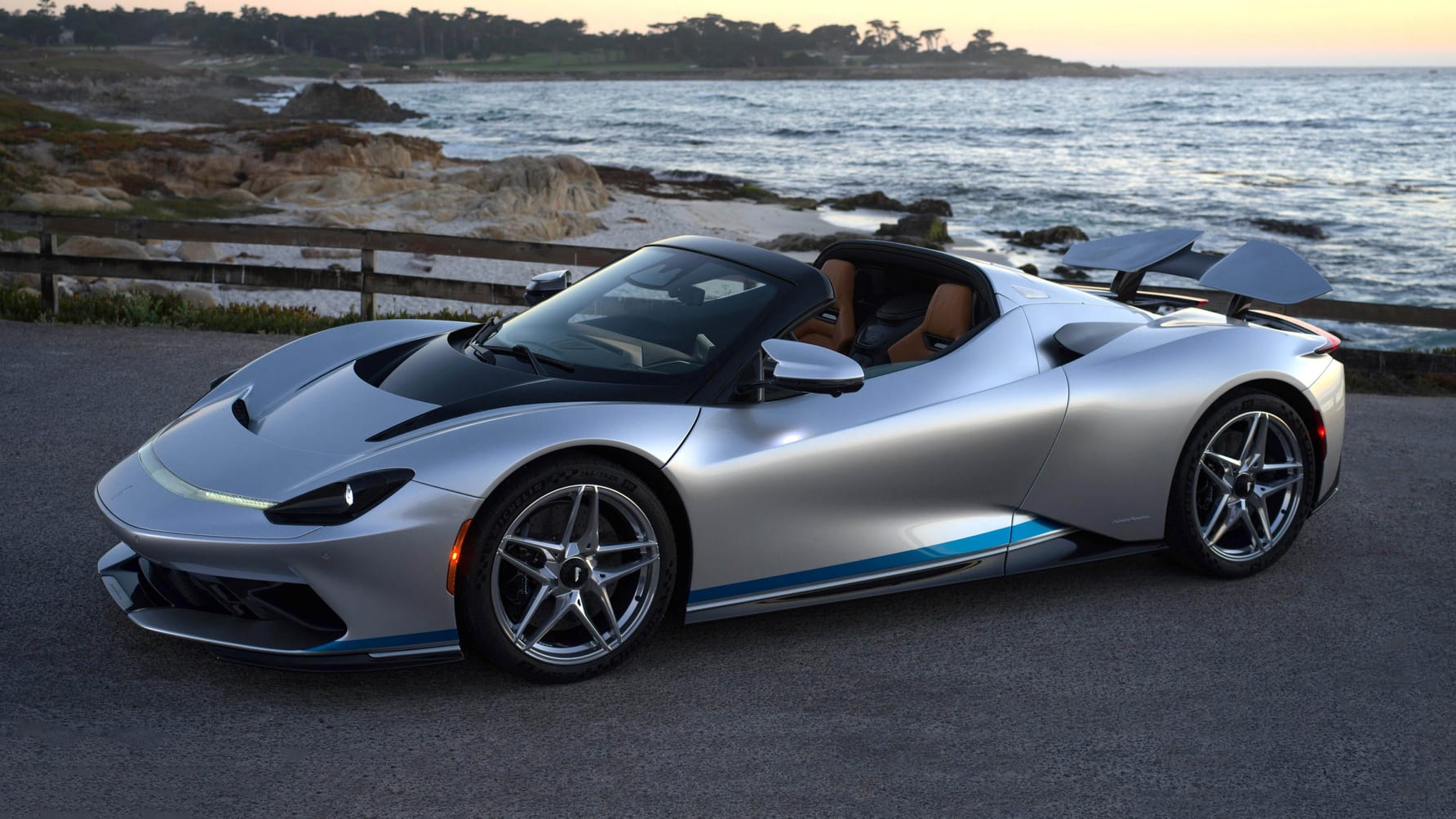 The Pininfarina Battista Targamerica is a 1,874bhp hypercar with no ...