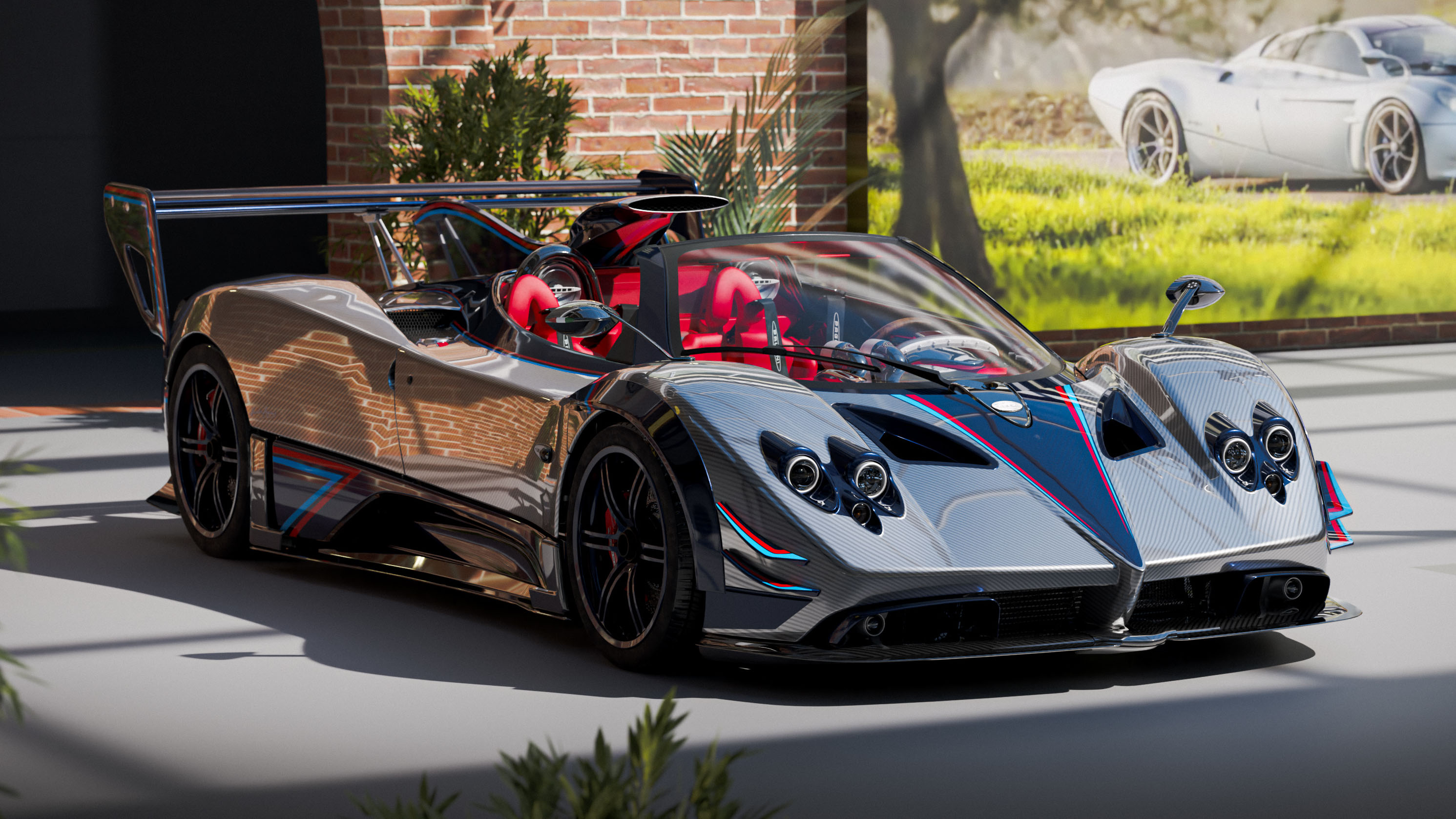 Pagani Zonda R Traseira