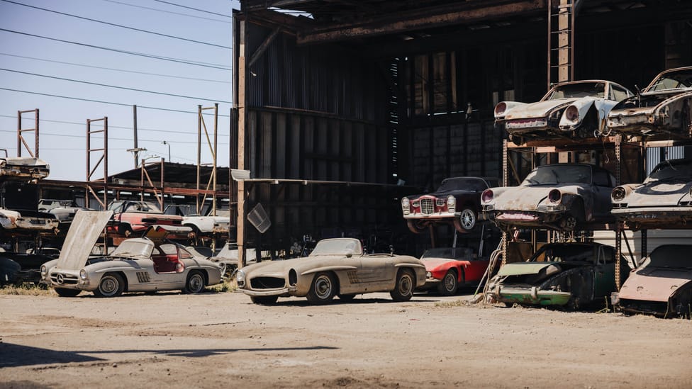 This incredible collection of decaying classic cars is heading to ...