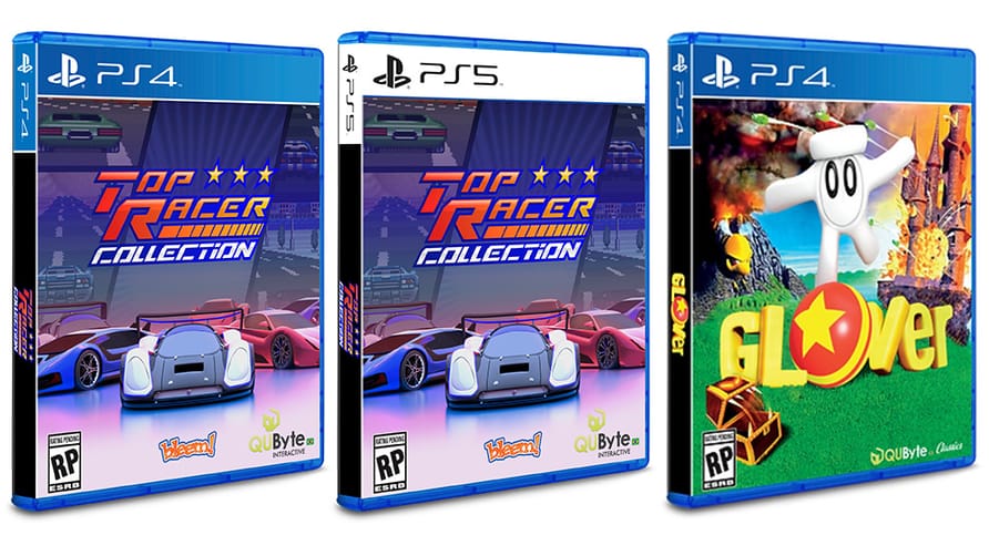 Feeling nostalgic? Physical copies of Top Racer Collection and Glover ...