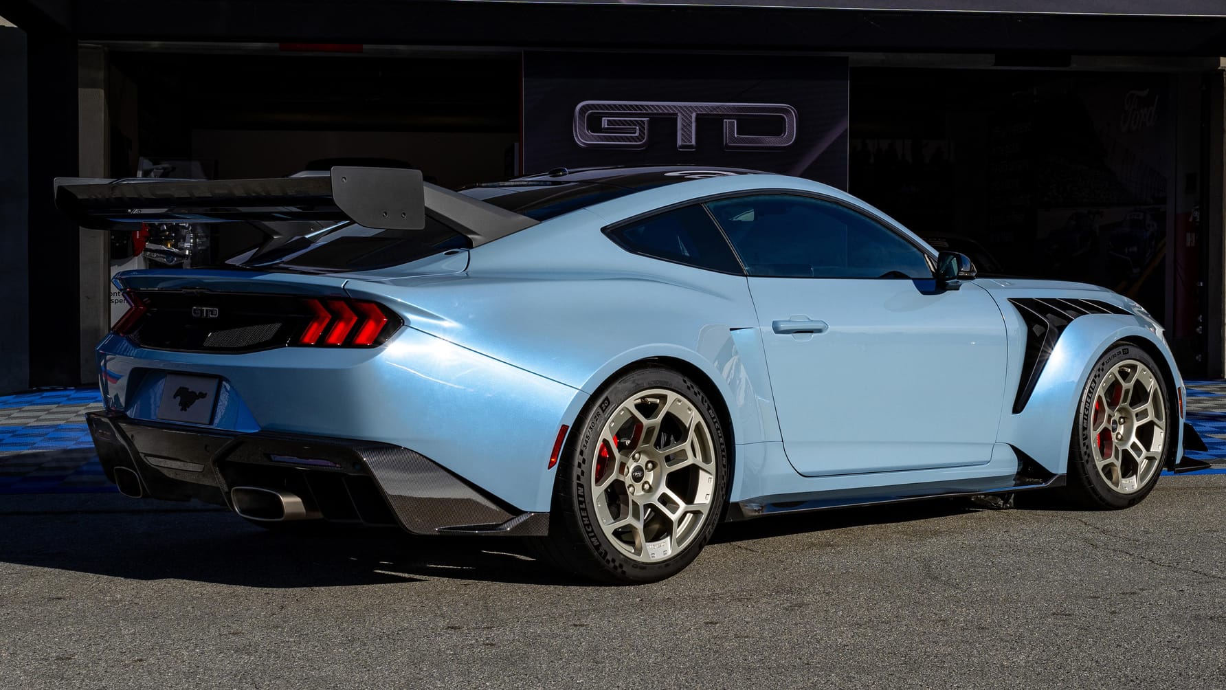 Ford has confirmed that its hardcore Mustang GTD makes 804bhp and hits ...