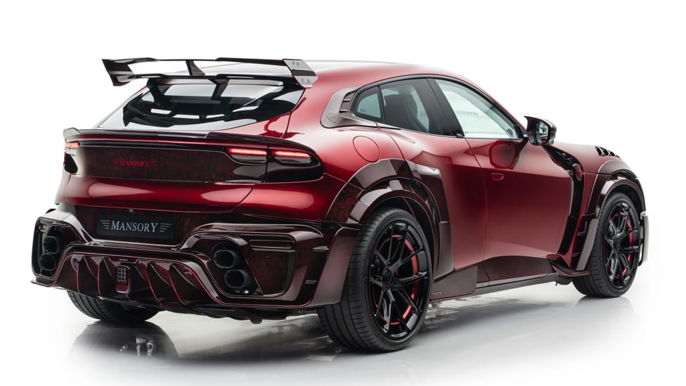 Oh no, Mansory has done its thing to the Ferrari Purosangue | Top Gear