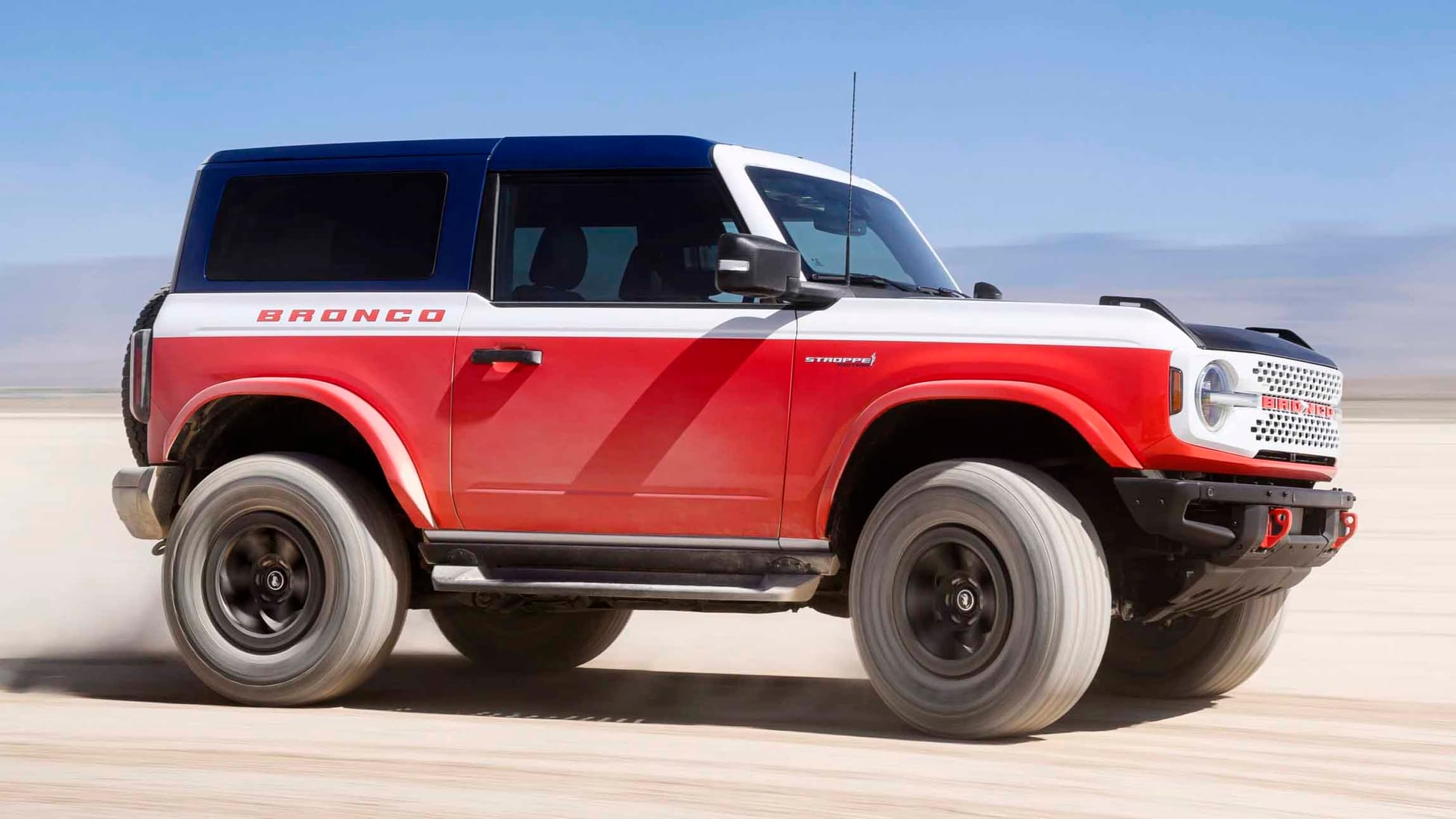 The new Ford Bronco ‘Stroppe’ pays homage to the original Baja 1000 ...